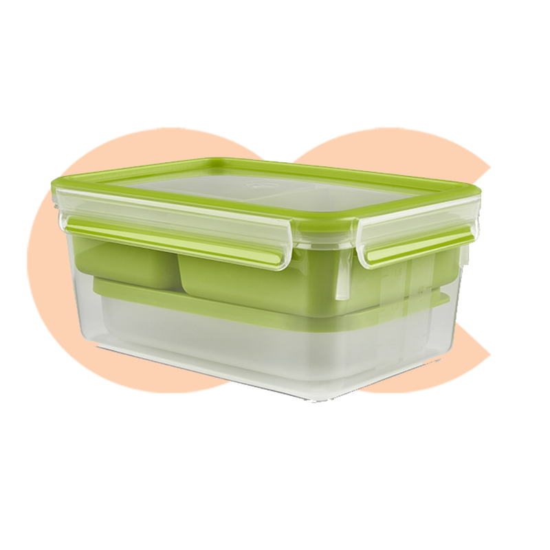 Tefal Masterseal To Go Launch Box 2.3 Liter Green 4168430010900 – EHAB ...