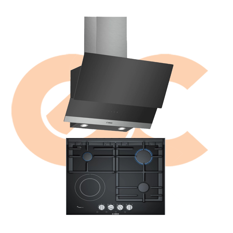 Bosch Serie 8 Gas Hob 3 Burners With Ceramic Electric Hob 60 cm Model ...