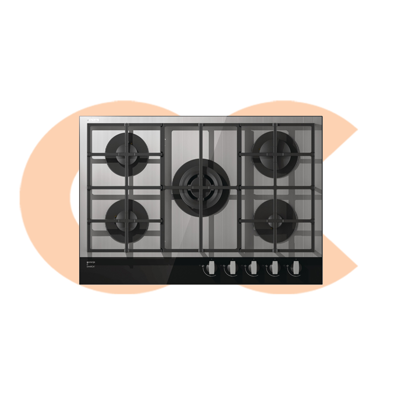 Best-Selling Built-In Hob Gorenje 75 Cm 5 Gas Burners glass ceramic ...