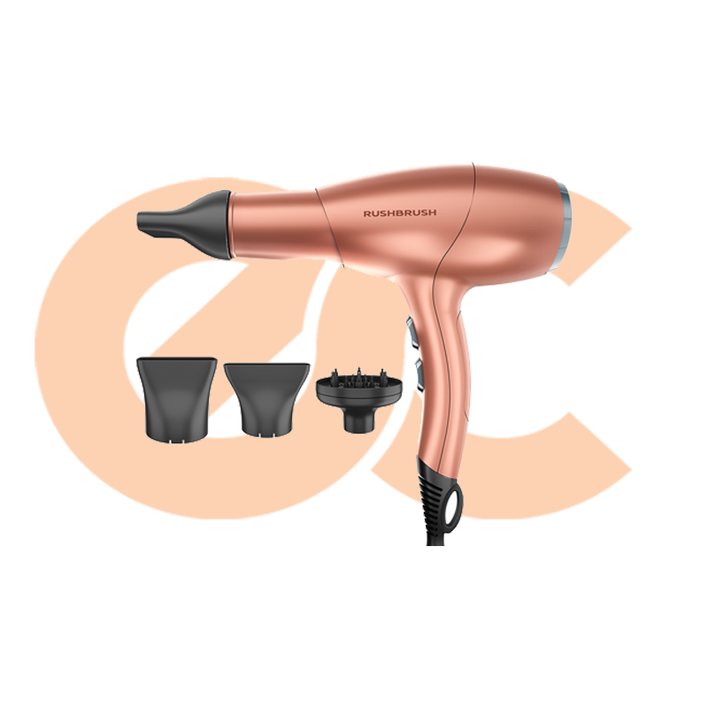 Best-Selling Rush Brush Air Styler Dryer D3 Ultra 2400watts Rose Gold ...
