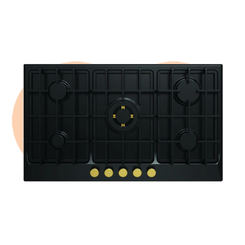 Best-Selling Fresh Gas Cooker Built In Black HAFR90CMBC1-BR 500009845 ...