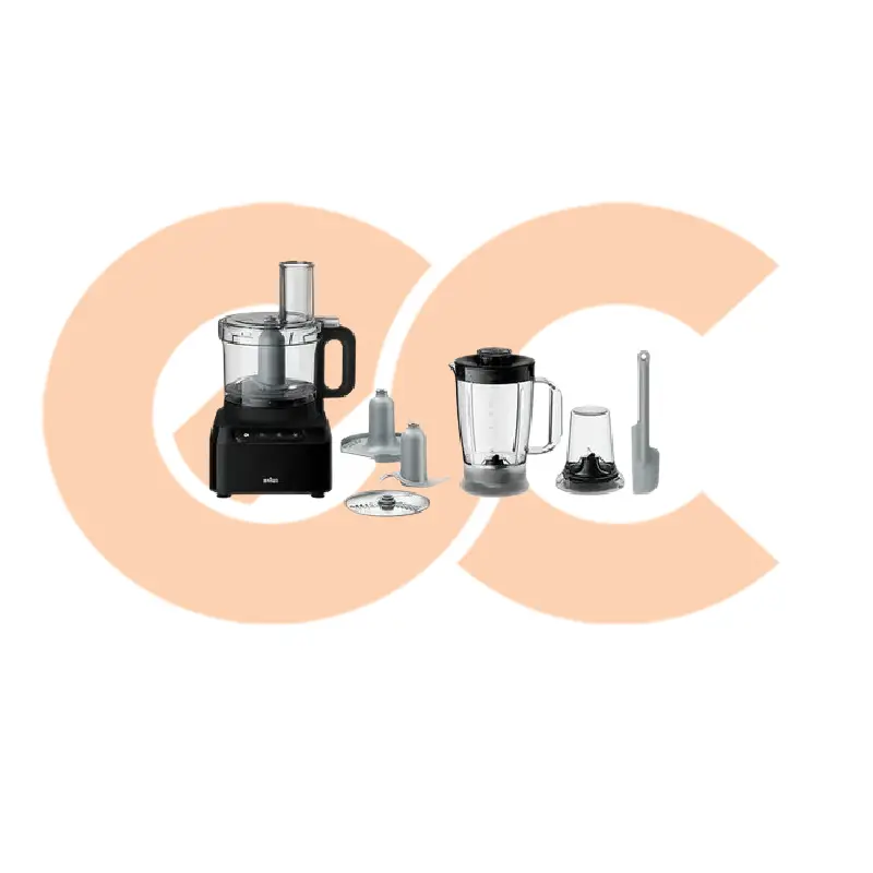 Best-Selling Food Processor Braun 800 Watt Black FP3132BK | Available ...